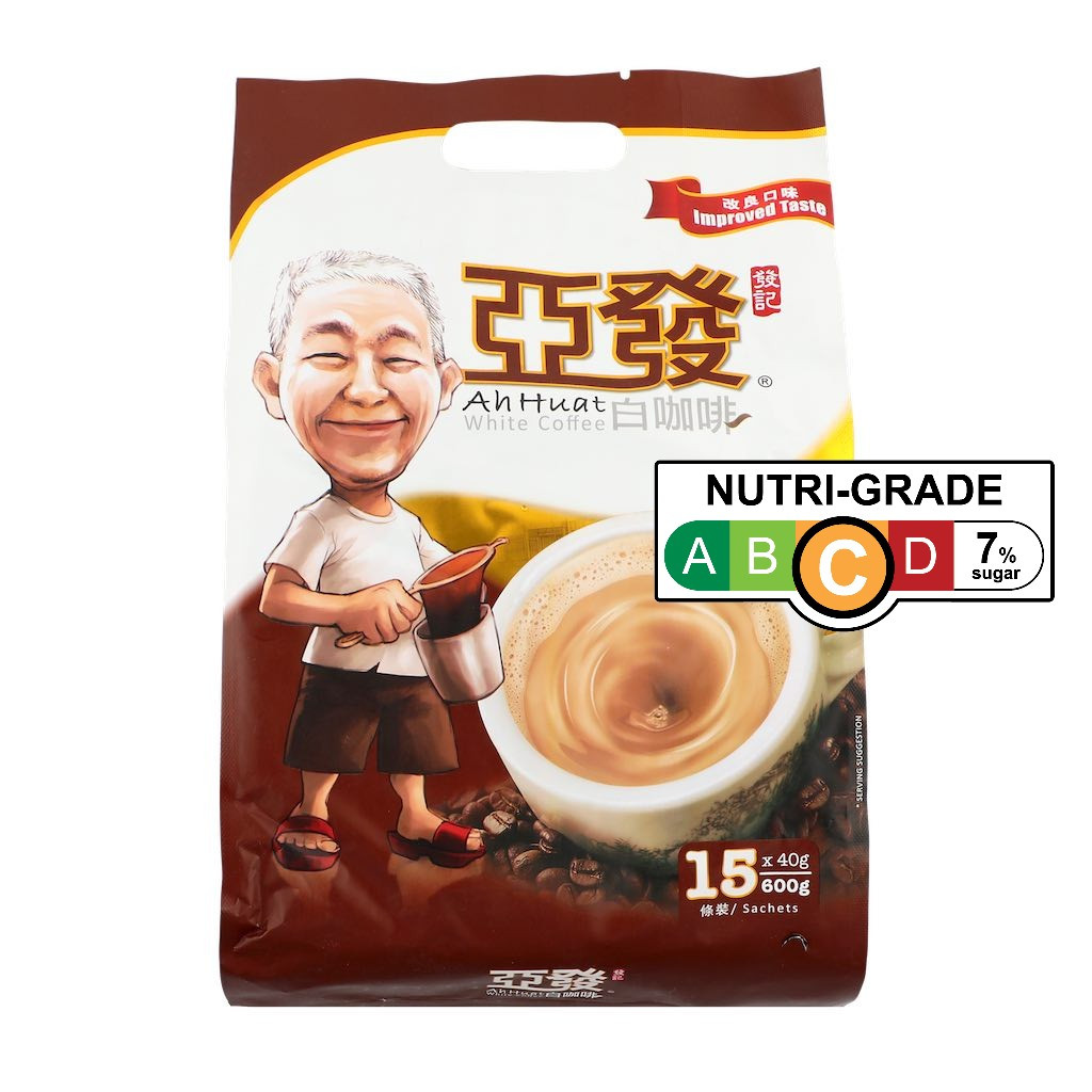 Ah Huat 3in1 White Coffee ~ Extra Rich (36g x 15 stick) | Shopee Singapore