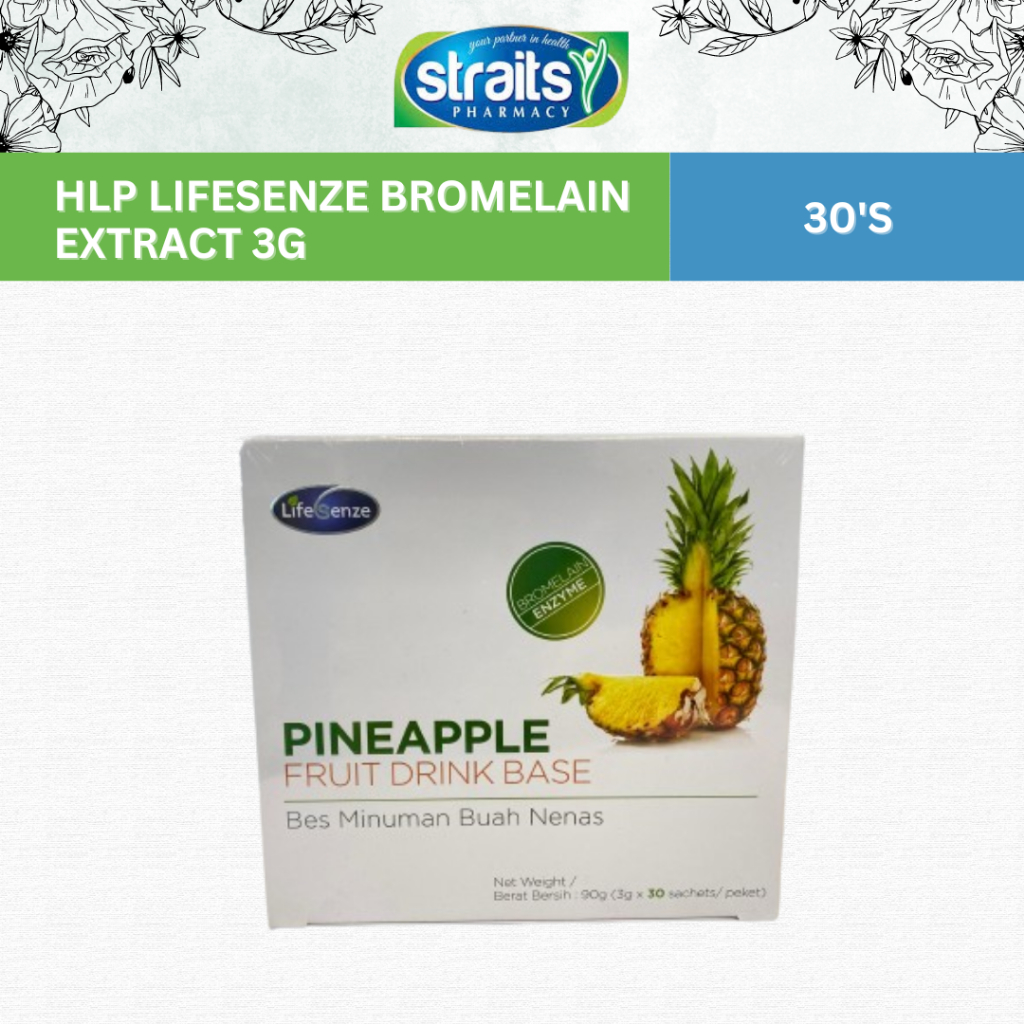 HLP Bromelain Extract (3g x 30's) | Shopee Singapore