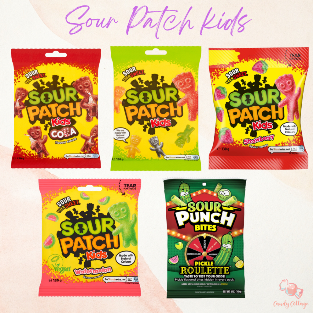 Candy Cottage x Sour Patch Kids (130g/140g)- Sour Patch Cola, Sour ...