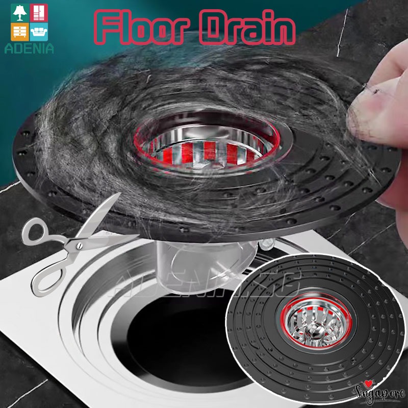【SG】Large Size Floor Drain Core Insect-proof Odor-proof Floor Drain ...