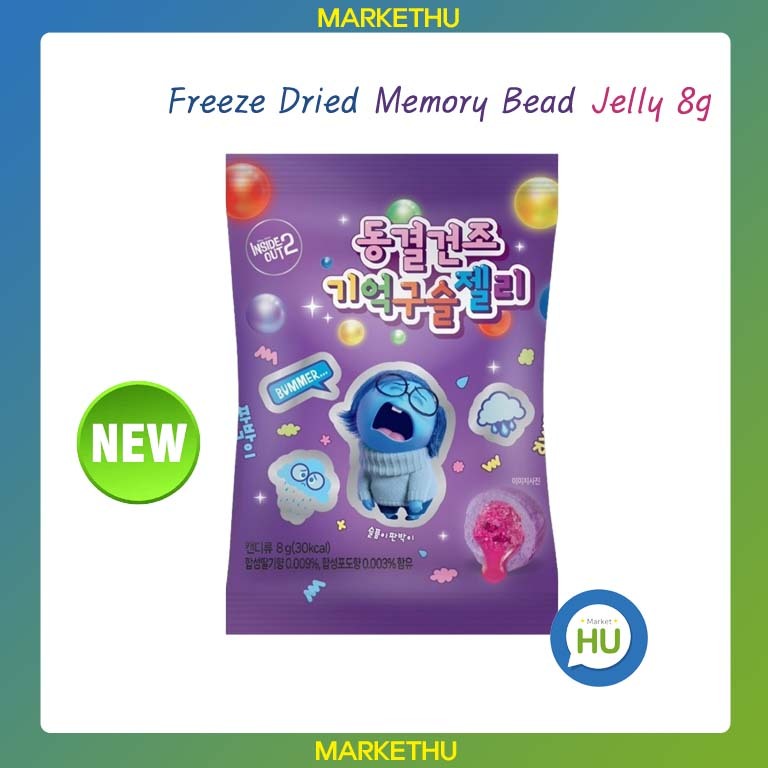 Inside Out 2 Freeze Dried Memory Bead Jelly 8g/Character Sticker ...