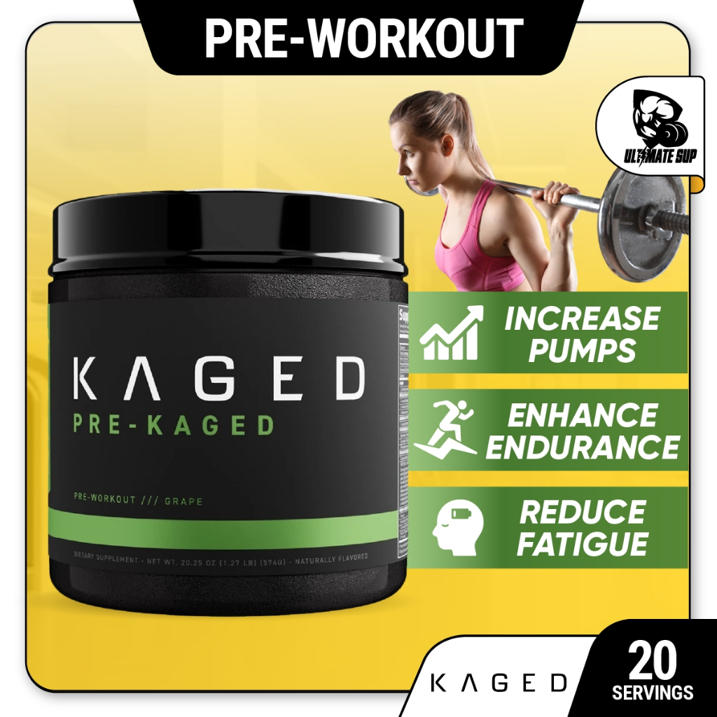 Kaged, Muscle, Pre-Kaged, Pre-Workout Primer, Workout Support, 566-574g ...