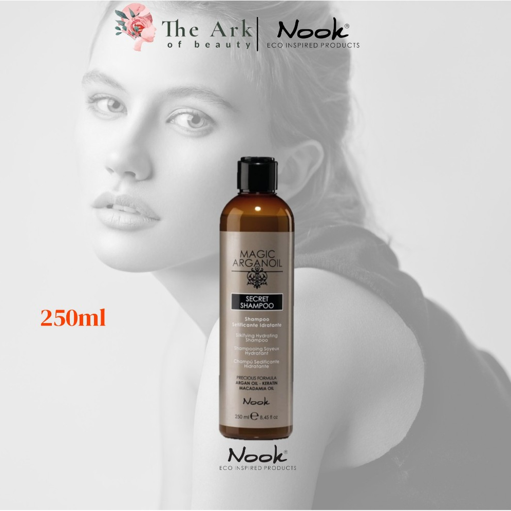 Nook Magic Argan Oil Secret Shampoo - Formulated w Argan Oil (250ml ...