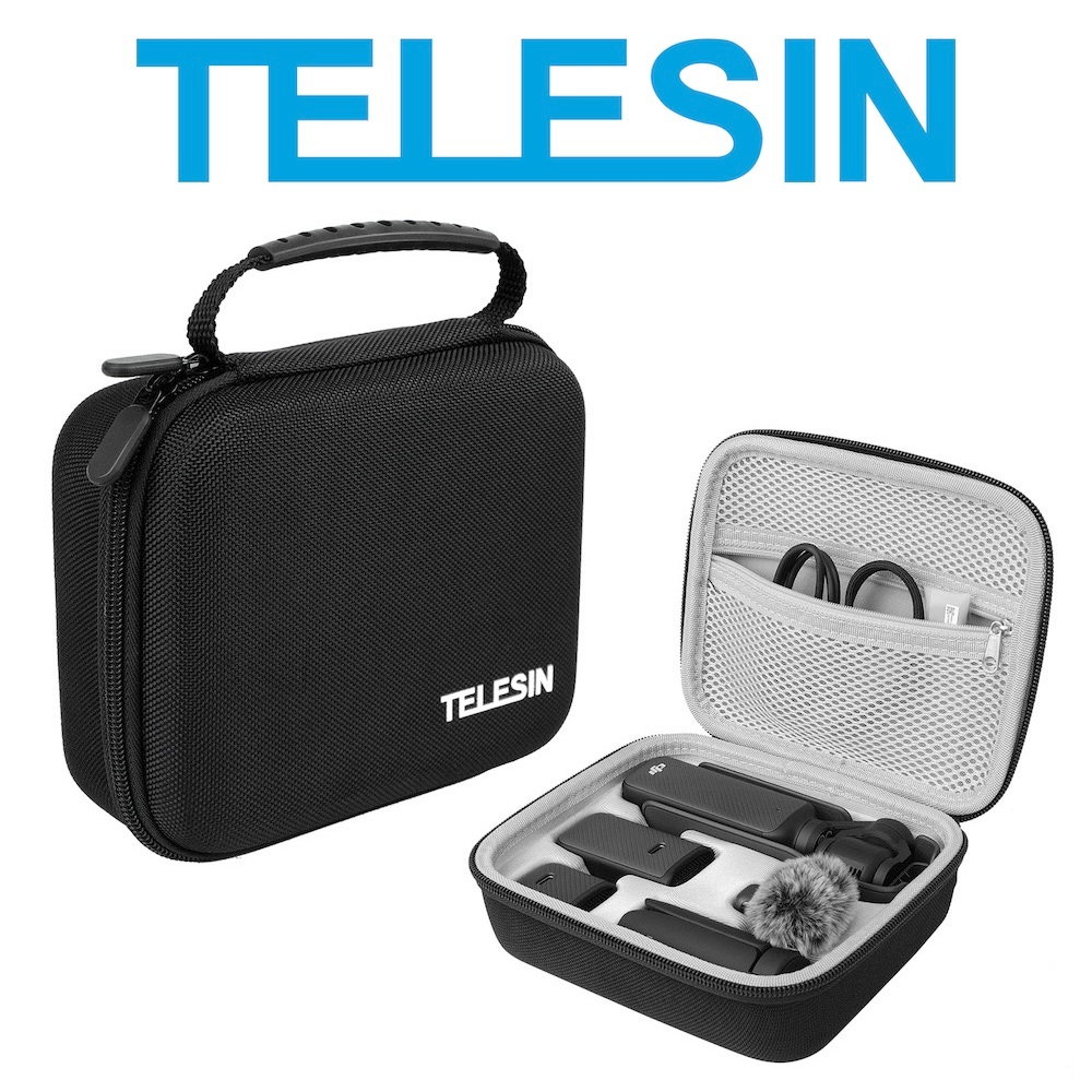 TELESIN Carrying Case Storage Bag Protector for DJI Pocket 3 Camera ...