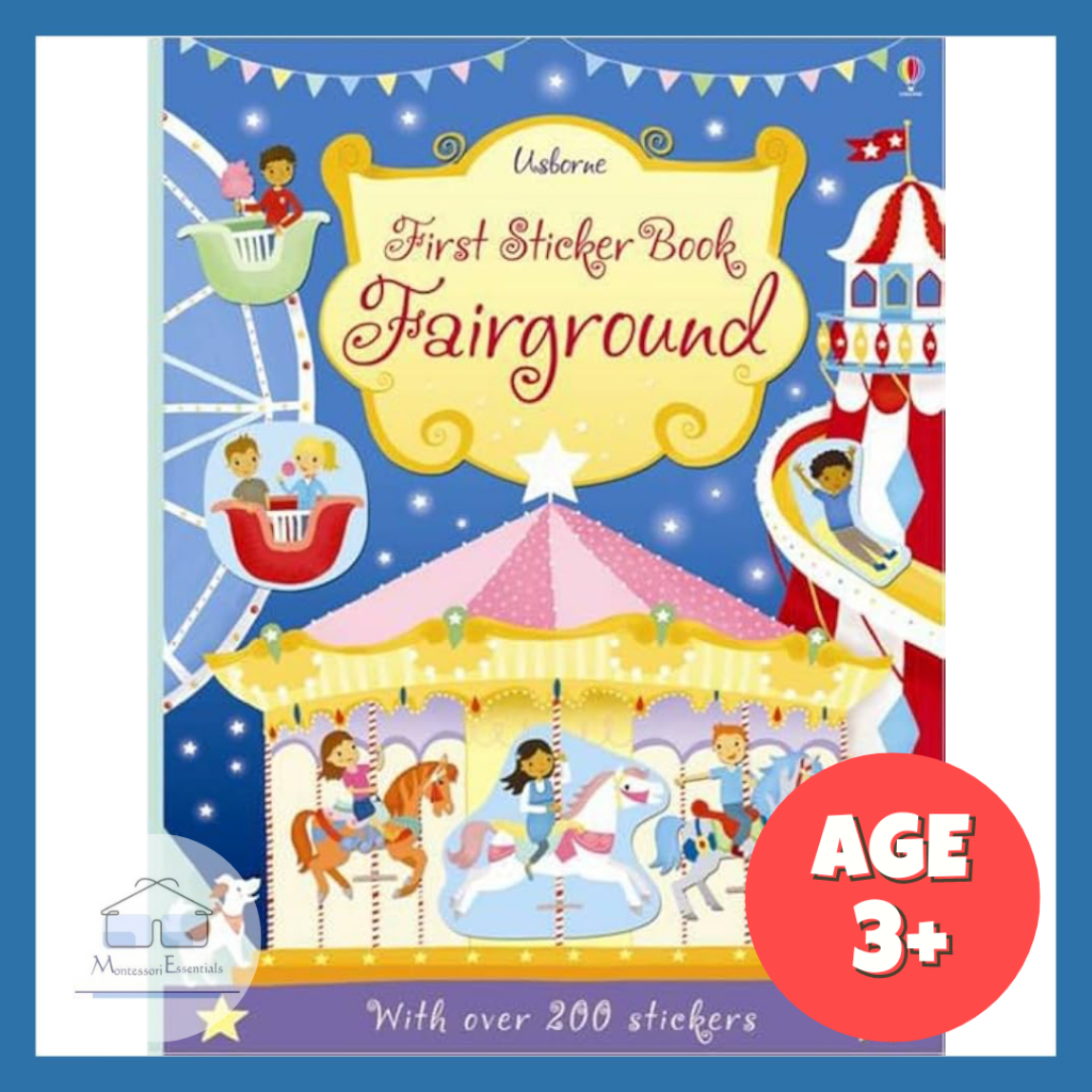 (Fairground) Usborne First Sticker Book Kids Sticker Books Children ...