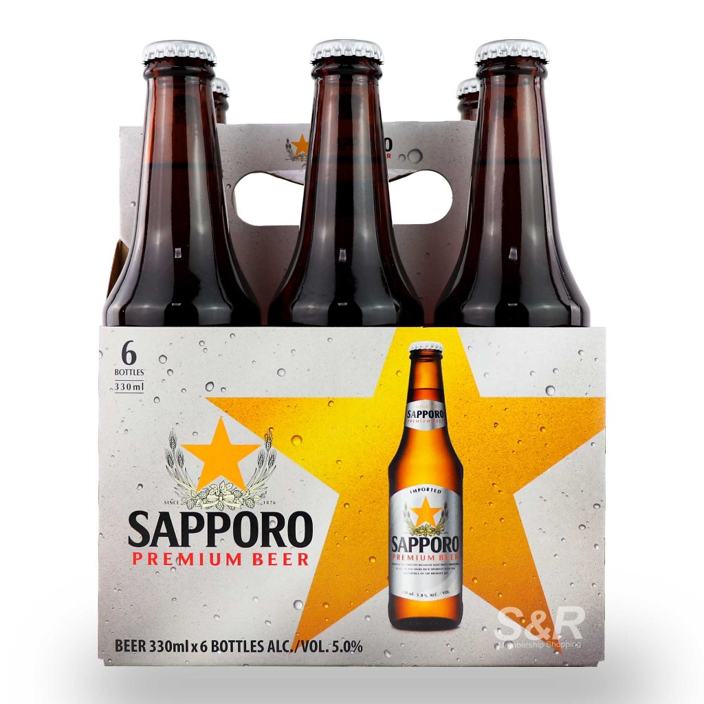 Sapporo Pint Beer - CASE 24 X 330ml | Shopee Singapore