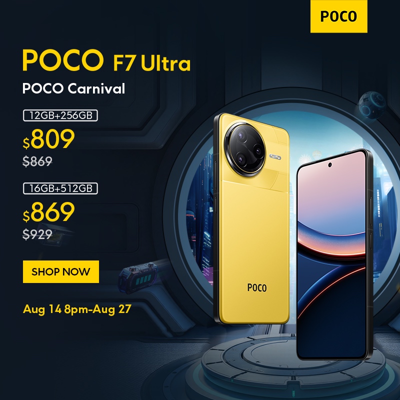 POCO F7 Ultra Smartphone | 12GB+256GB/16GB+512GB, Flagship Snapdragon 8 ...