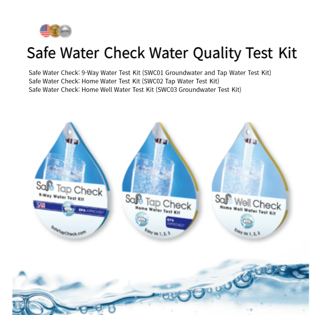 Self Water Check Quality Test Home Water Test Kit For Groundwater and ...