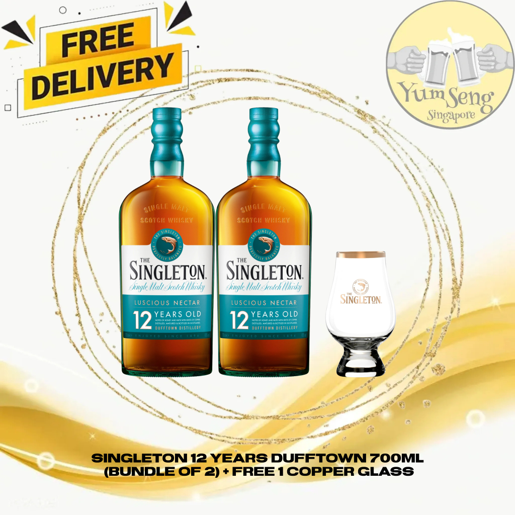 Singleton 12 Years Dufftown (Bundle of 2) - 700ml + Free 1 Singleton ...