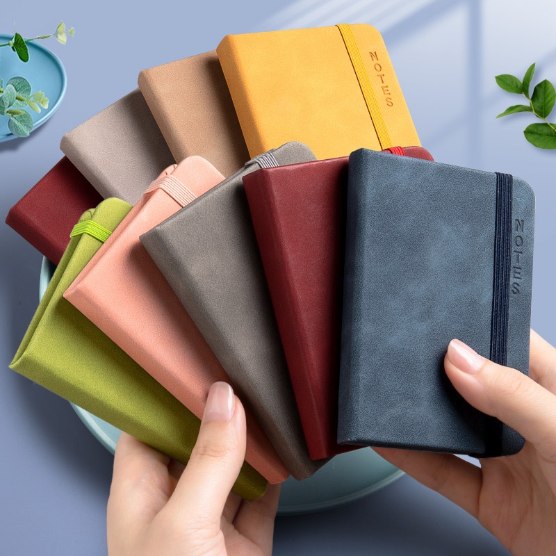 Mini Notebook Portable A7 Student Diary Book Horizontal Line Notebook ...