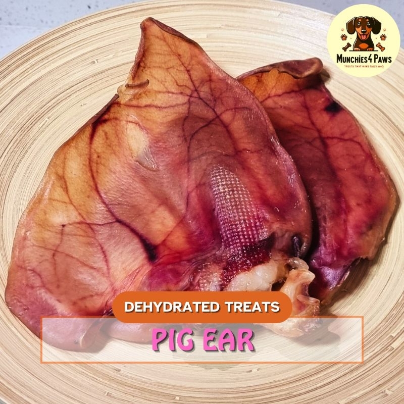 Munchies 4 Paws Dehydrated Pet Treats - Pig Ear (Whole) | Shopee Singapore
