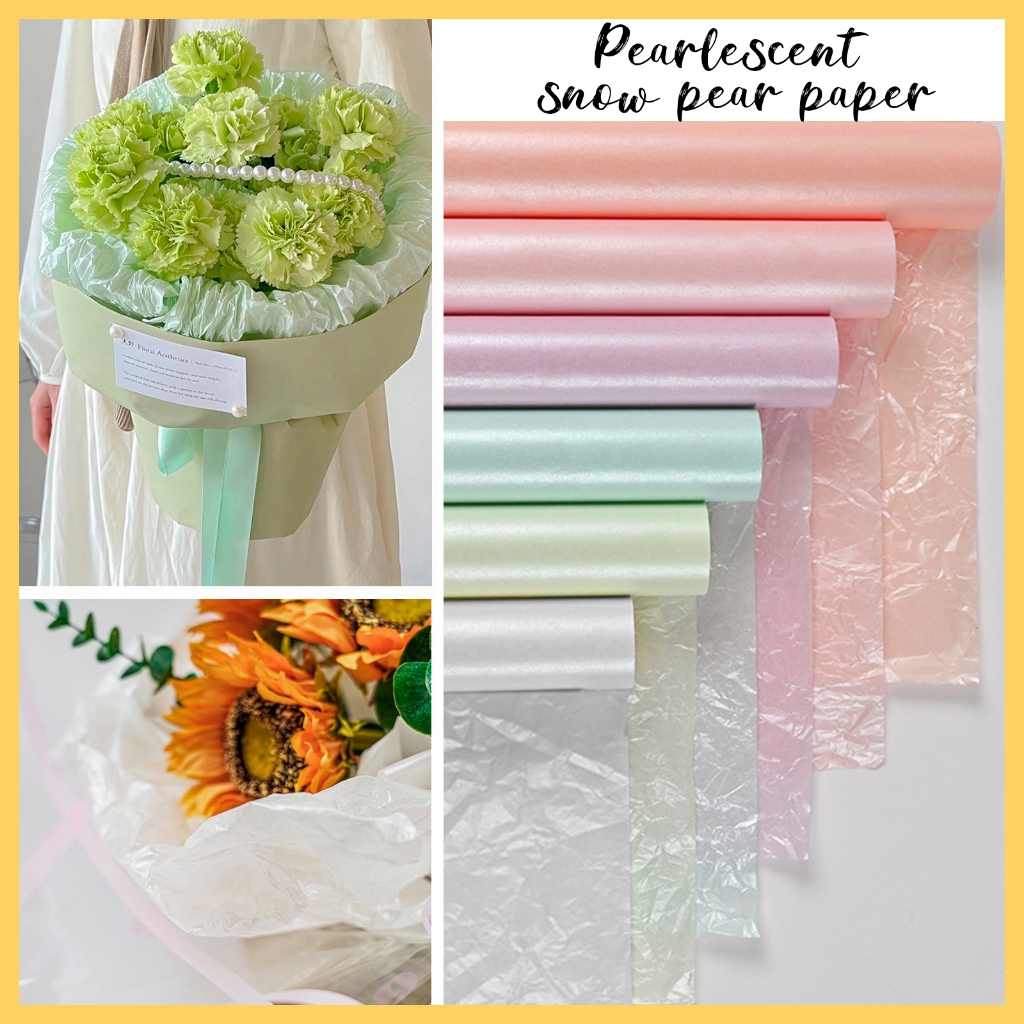 SG Gift Wrapping Paper Set 10Sheets Thick Pleated Pearlescent Sydney ...
