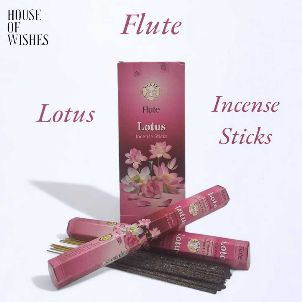 Flute - Lotus Incense Sticks (20 Sticks Per Box) | Shopee Singapore