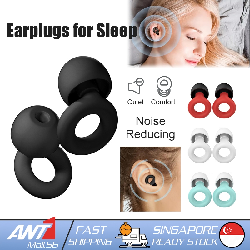 🔥SG🔥 Earplugs for Sleeping Focus Study (-27dB) Noise Reducing Ear plug ...