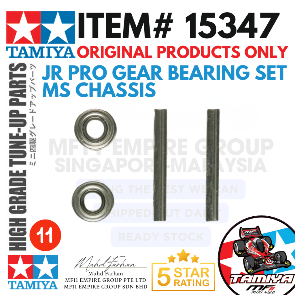 JR PRO GEAR BEARING SET (15347) | Shopee Singapore