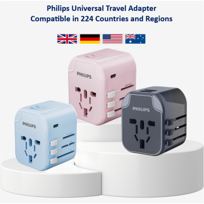 [SG Seller] Philips Universal Adapter for Global Use | Shopee Singapore