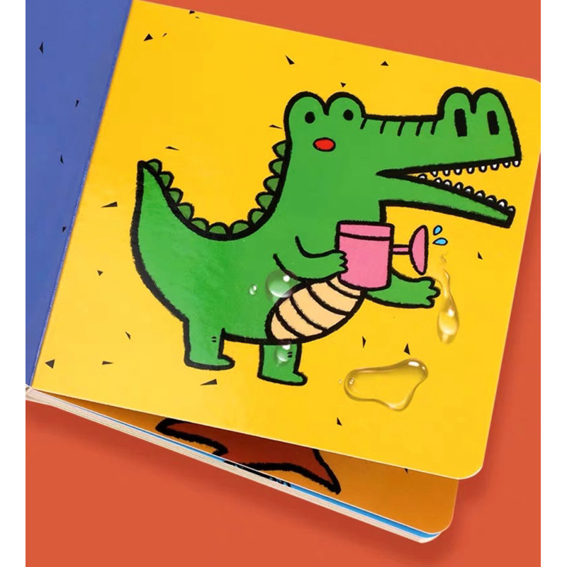 Baby Book Board Book Pocket Book洞洞书 Bilingual Mini English Chinese ...
