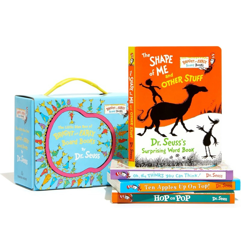 The Little Blue Box of Bright and Early Board Books by Dr. Seuss ...