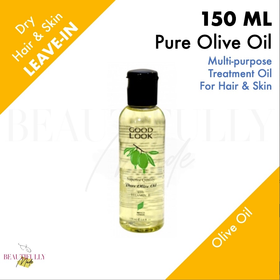 GoodLook Pure Olive Oil 150ml - Multi Purpose Treatment Oil (Good Look ...