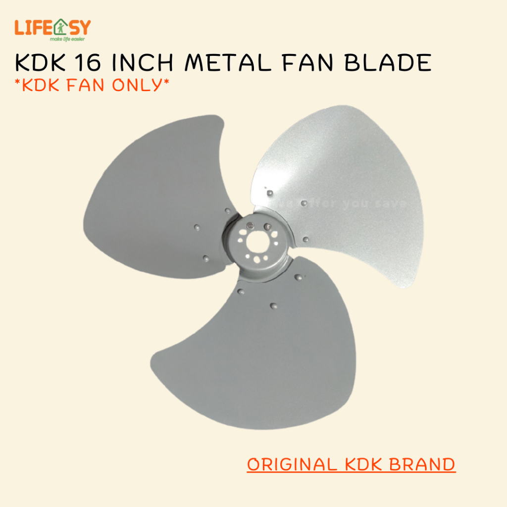 KDK Original 16 Inch Metal Fan Blade | Shopee Singapore