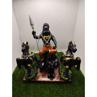 Sanggili Karupar Sitting Statue Set | Shopee Singapore