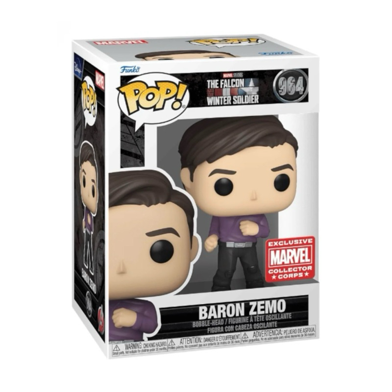 Funko Pop #964: The Falcon and the Winter Soldier - Baron Zemo [Marvel ...