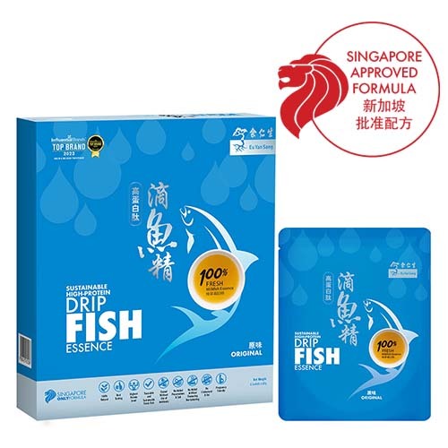 Eu Yan Sang Sustainable High Protein Drip Fish Essence 6 Sachets x 60 ...