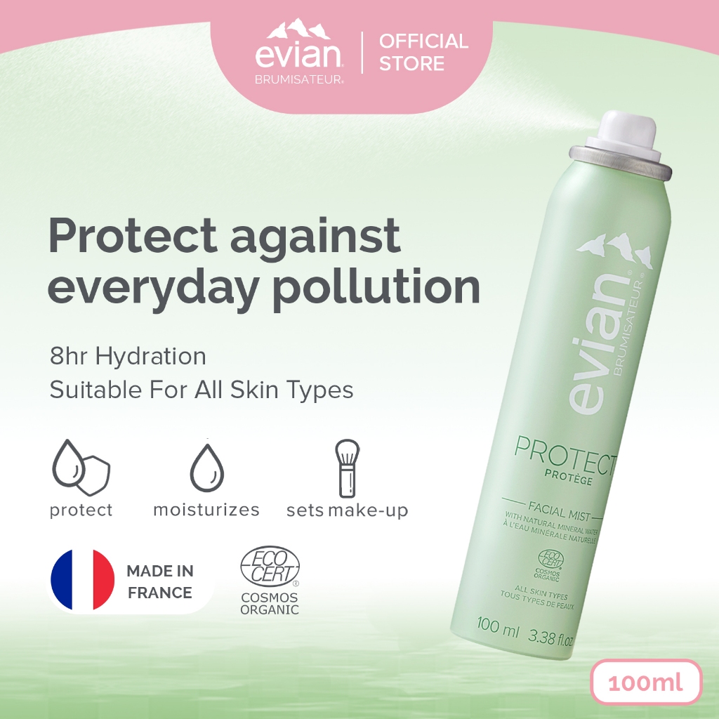 Evian Brumisateur® Facial Mist Protect 100ml | Shopee Singapore
