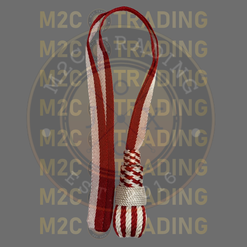 SG60 | SAF | REPLACEMENT | Red & White Sword ribbon knot | Knitted ...