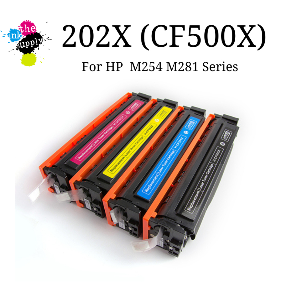theinksupply compatible HP 202X (CF500X) HP 202A(CF500A) Printer Toner ...