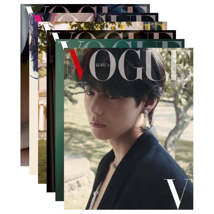 VOGUE Korea October 2022 BTS V, Korean Magazine | Shopee Singapore