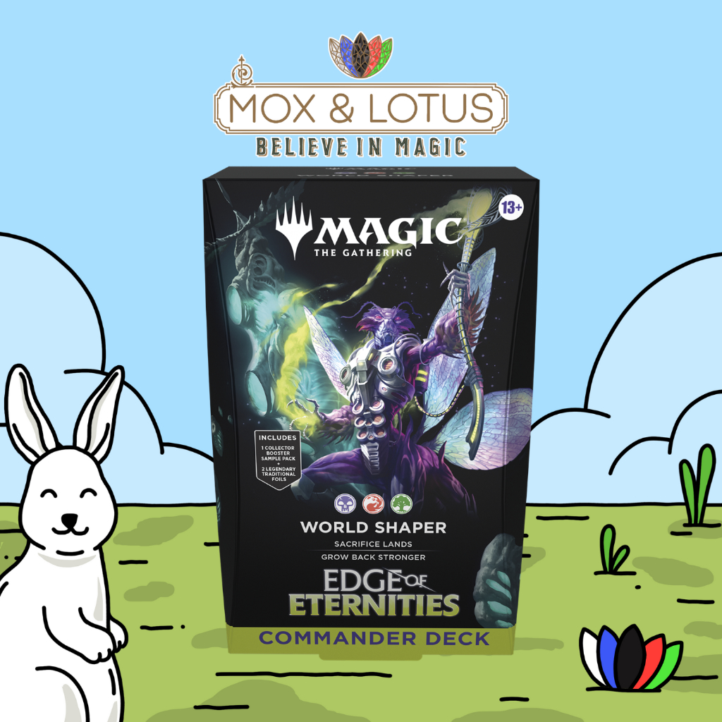 MTG EOE Edge of Eternities Commander Deck - World Shaper | Shopee Singapore