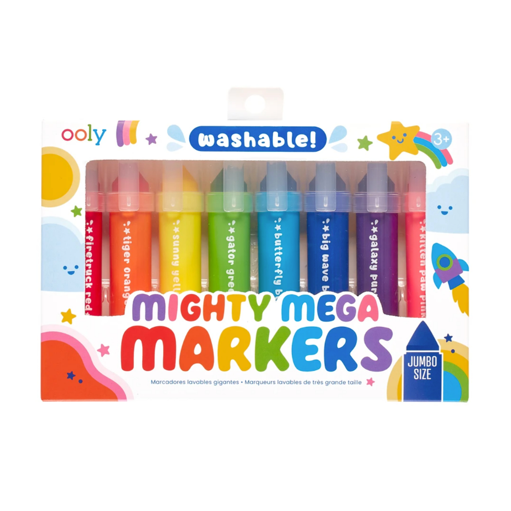 Mighty Mega Markers (8pcs) | Shopee Singapore