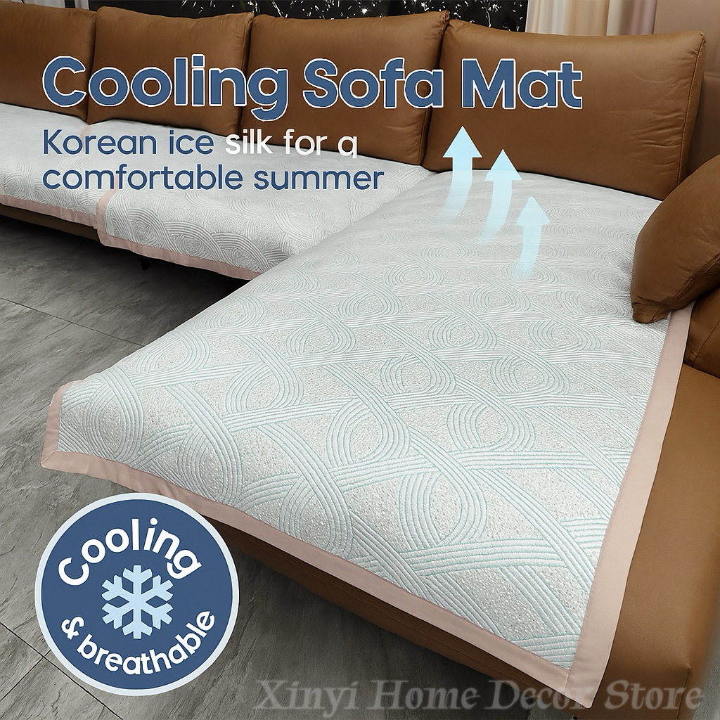 ICE 3D MAX Korean Cooling Sofa Cover – Ultra-Cool Soft Breathable ...