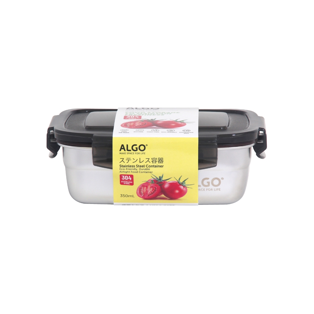 ALGO SS304 stainless steel food containers (New) | Shopee Singapore