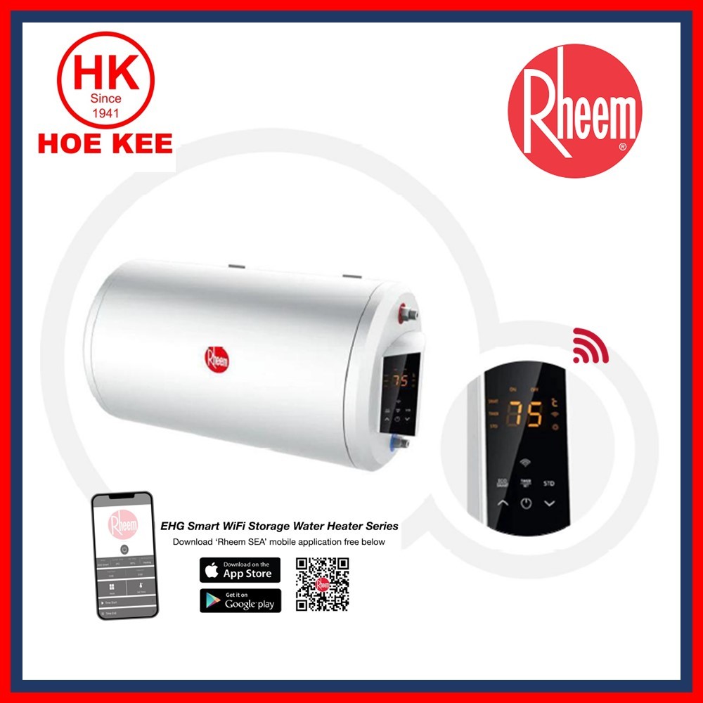 RHEEM EHG SLIM SMART WIFI CLASSIC ELECTRIC STORAGE WATER HEATER (25L ...