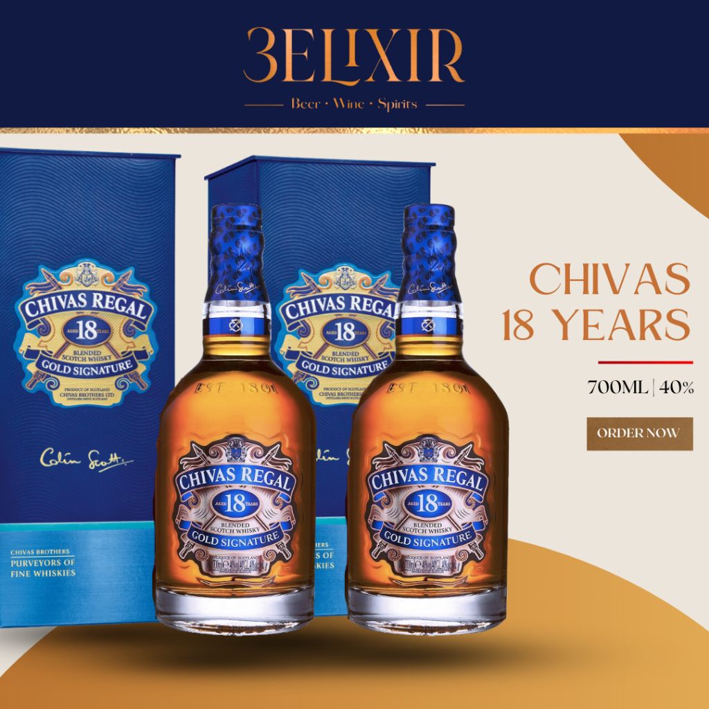 Chivas 18 Years 700ml (Twin Bundle) | Shopee Singapore