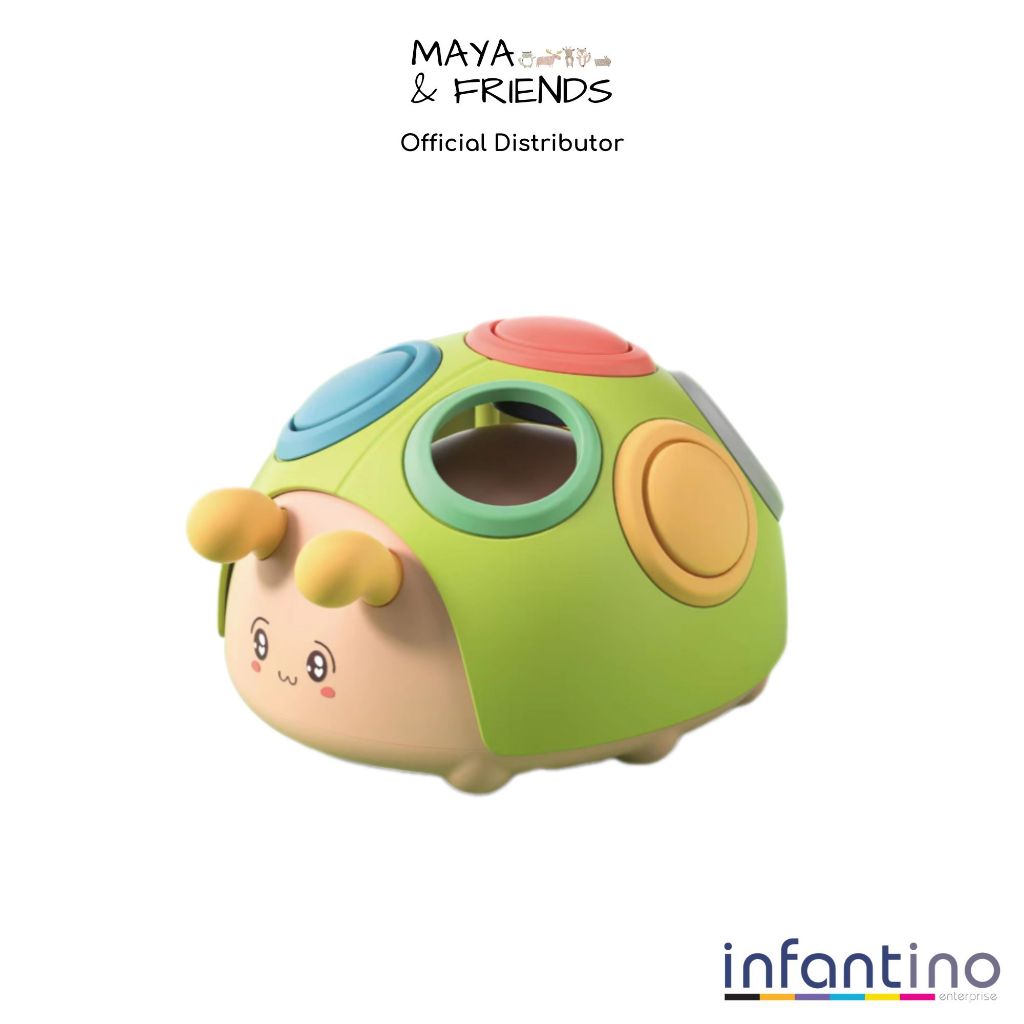 Infantino | Maya & Friends Lady Bug Sensory Toy (Assorted Colours ...