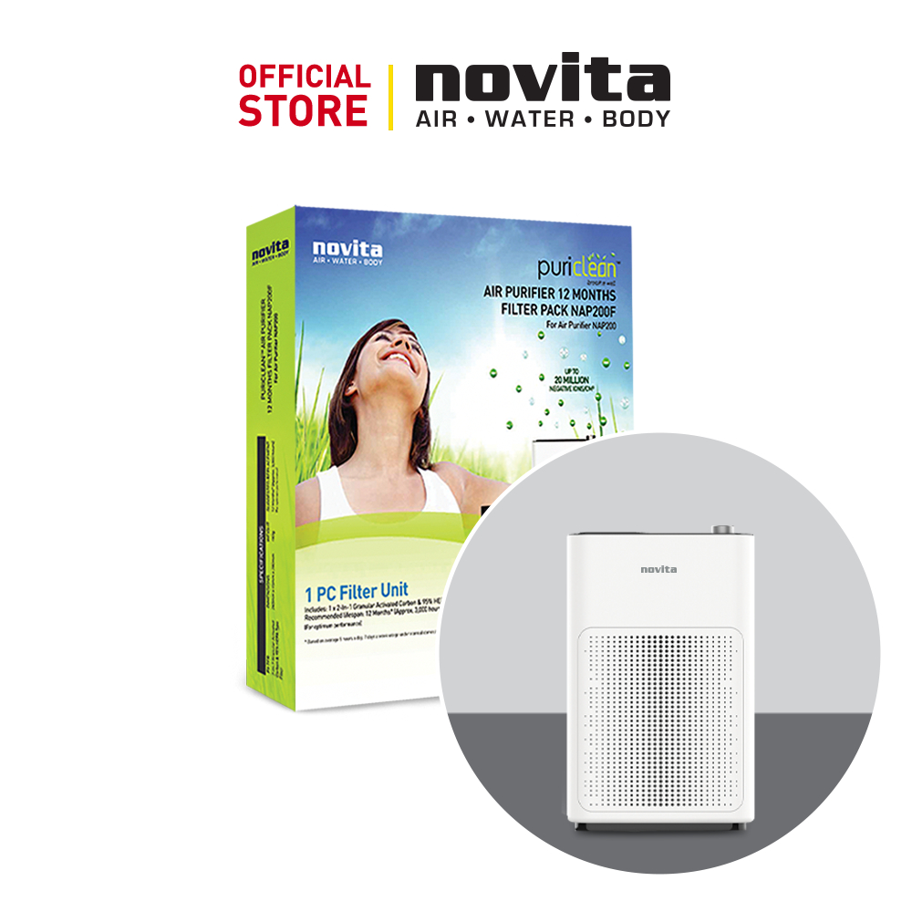 novita 12-Month Replacement Filter: Air Purifier NAP200 | Shopee Singapore