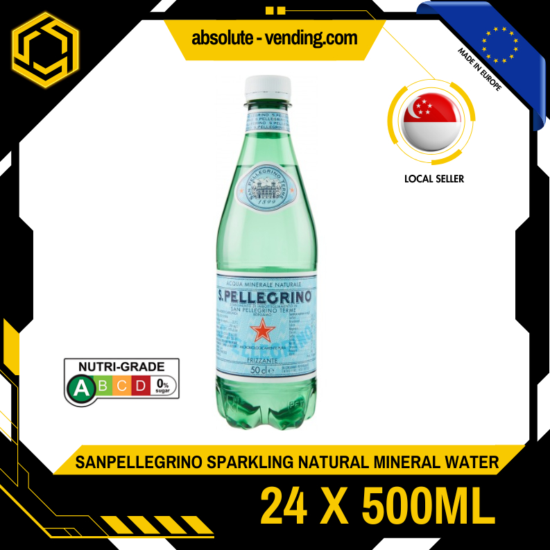 [CARTON] SAN PELLEGRINO Sparkling Mineral Water 500ML X 24 (P.E.T BOTTLE) | Shopee Singapore