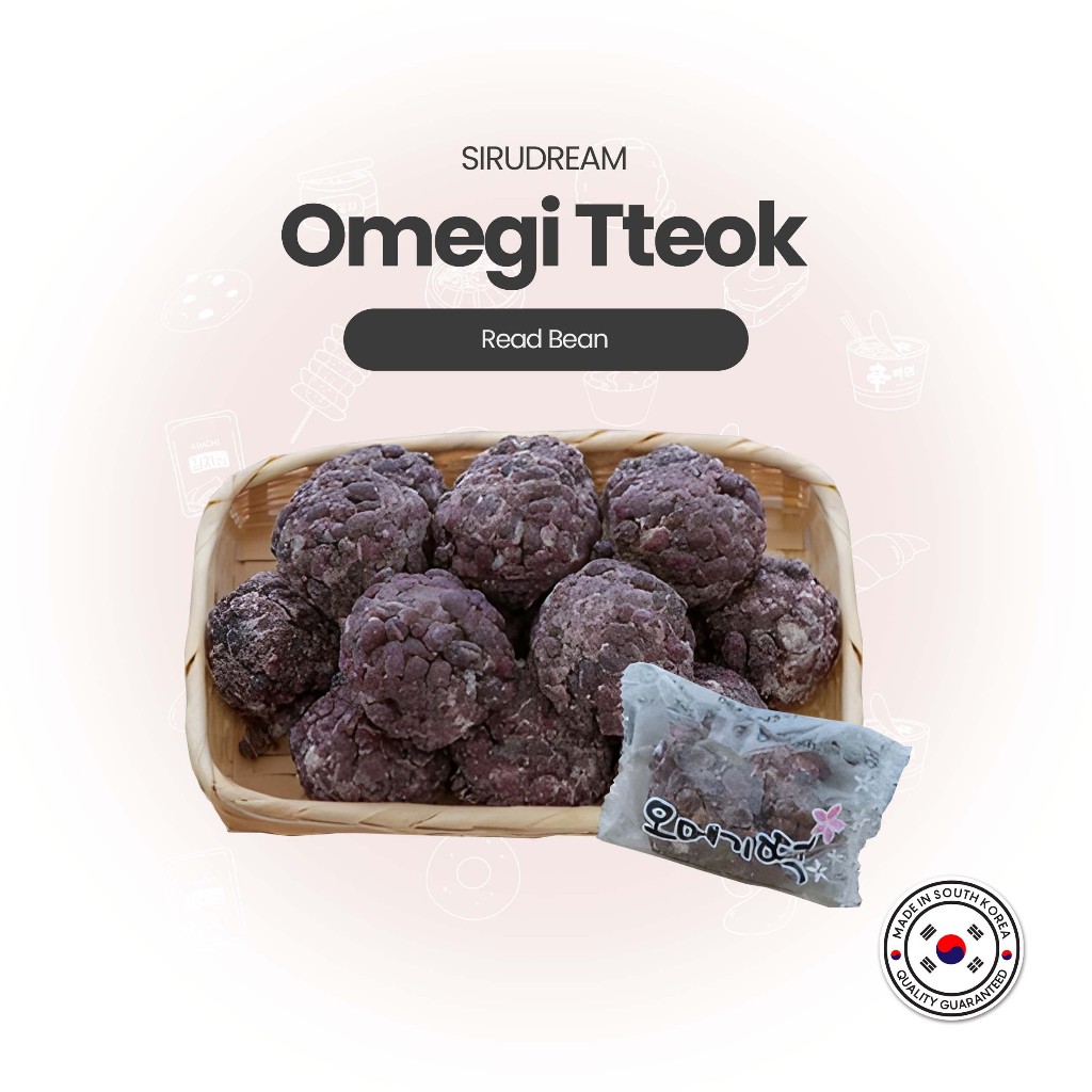 [JoyK] Jeju Omegi dduk Red bean omaegi rice cake (10pcs / Pack) from ...
