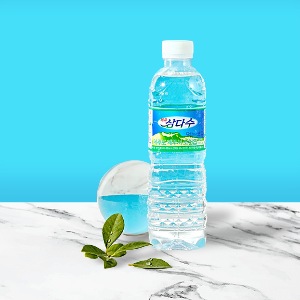 [SAMDASOO] Jeju Samdasoo Natural Korean Mineral Water - 500ml | Shopee ...