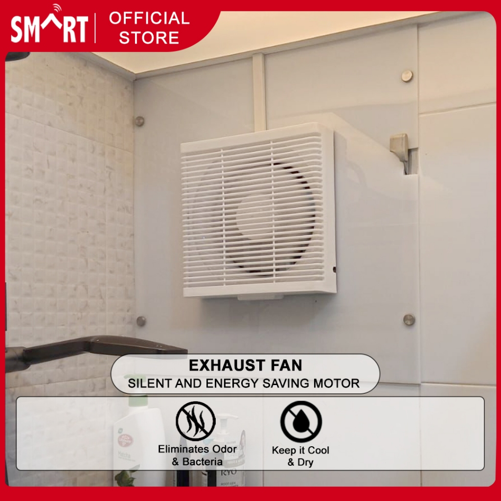 Exhaust Fan With Install / Ventilation For Toilet / Optional Smart ...