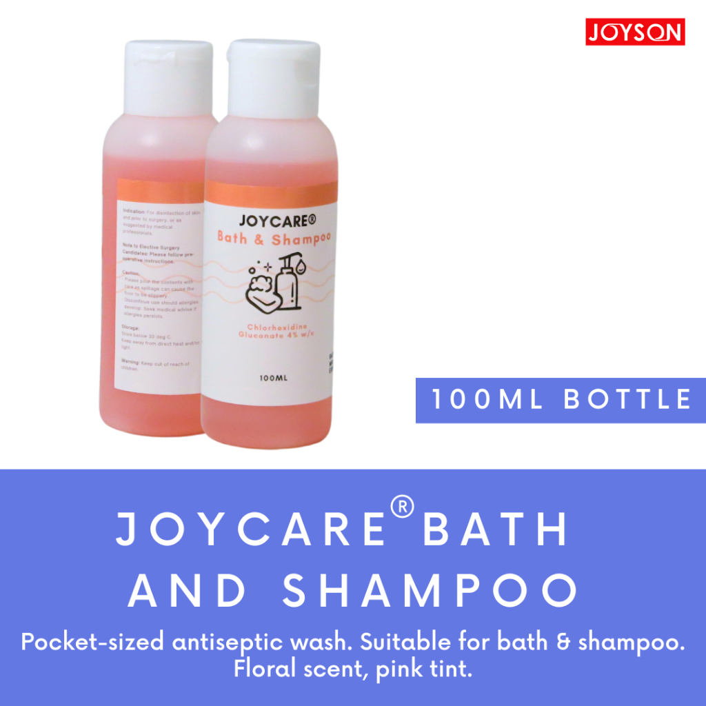 JOYCARE® BATH & SHAMPOO (CHLORHEXIDINE GLUCONATE 4% W/V) POCKET-SIZED ...