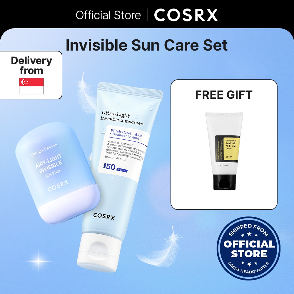 [COSRX] [NEW] Invisible Sun Care Set, Sunscreen, Sun stick, Sun serum ...