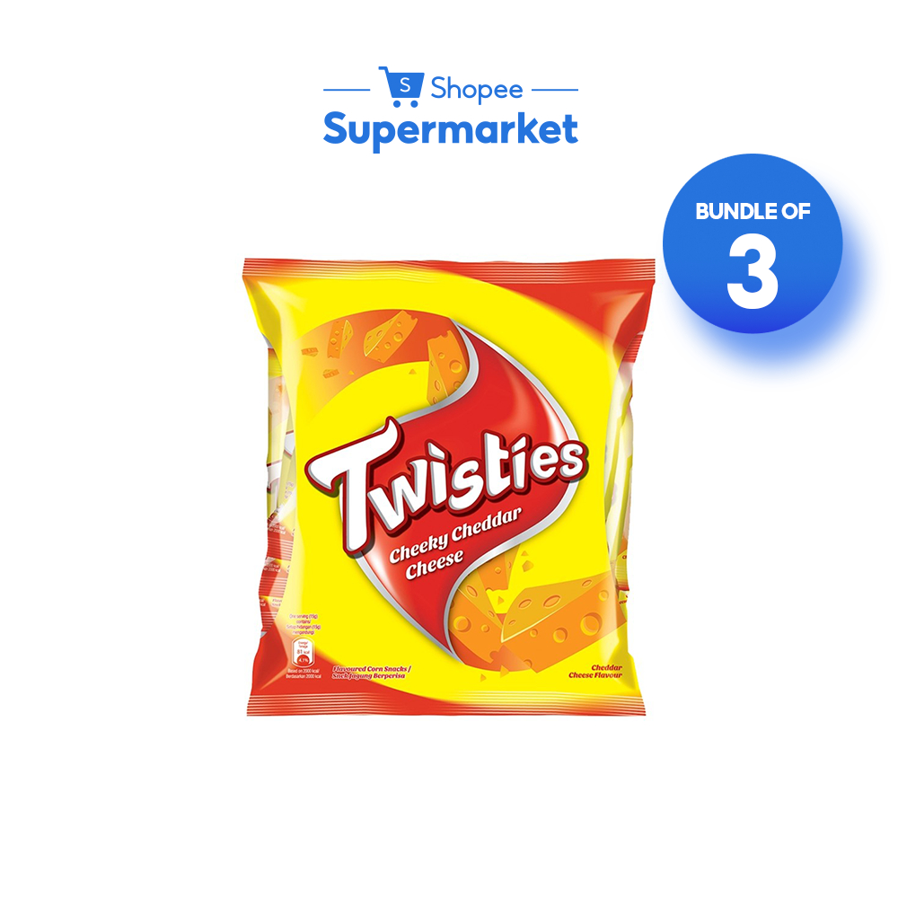 [Bundle of 3] Twisties Cheese Multipack (650g) | Shopee Singapore