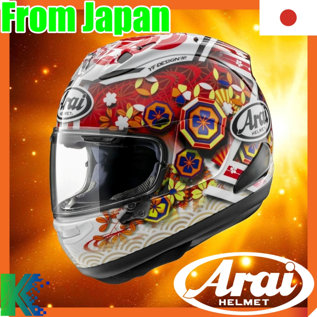 Arai RX-7X NAKAGAMI GP3 motorcycle helmet full face original Genuine ...