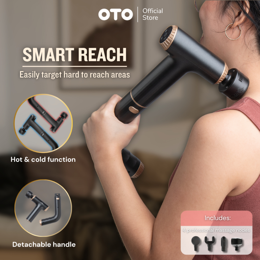 OTO Smart Series | Smart Reach | Handheld Massager | SR-700 | Shopee ...
