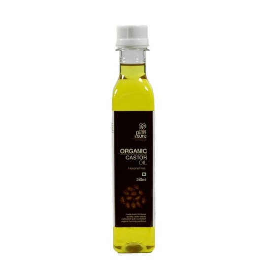 PHALADA PURE&SURE ORGANIC CASTOR OIL 250ML | Shopee Singapore
