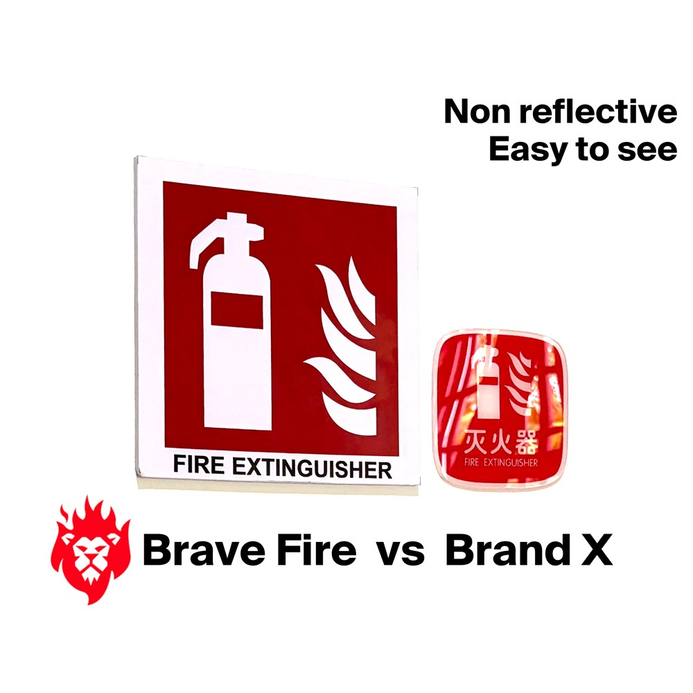Fire Extinguisher Signage SG Fire Code Ready | Shopee Singapore